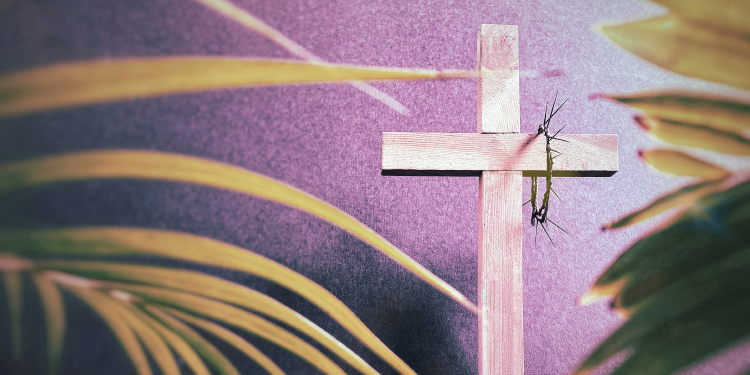 Diocese of Gaylord | Purple Lent 2.5 x 1.25 Horizontal- color